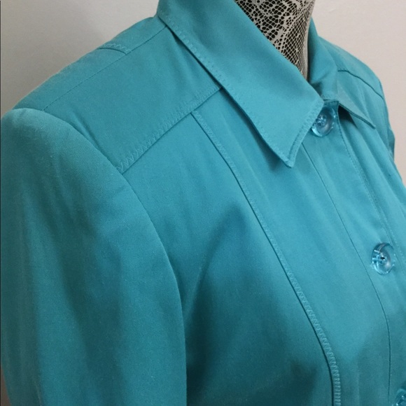 Requirements | Jackets & Coats | Fully Lined Aqua Jacket Thats Fitted ...